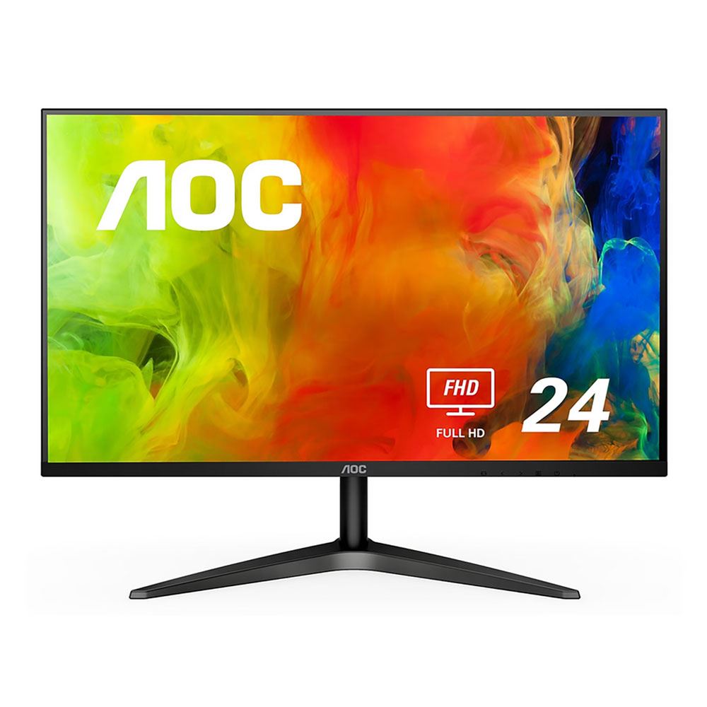 AOC 24B1H 23.6" Full HD (1920 x 1080) 75Hz Curved Monitor; VGA HDMI ...