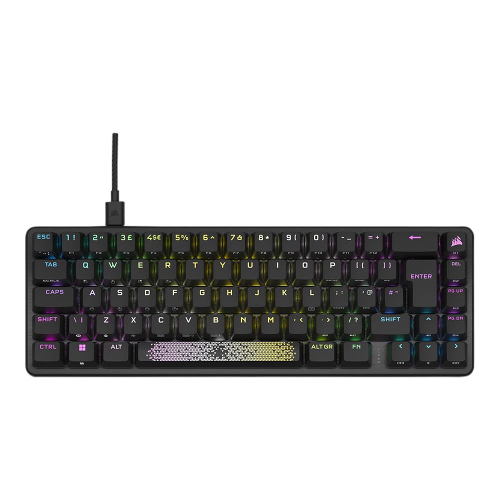 Corsair K65 PRO MINI - 65% Layout - Optical Mechanical Gaming Keyboard ...