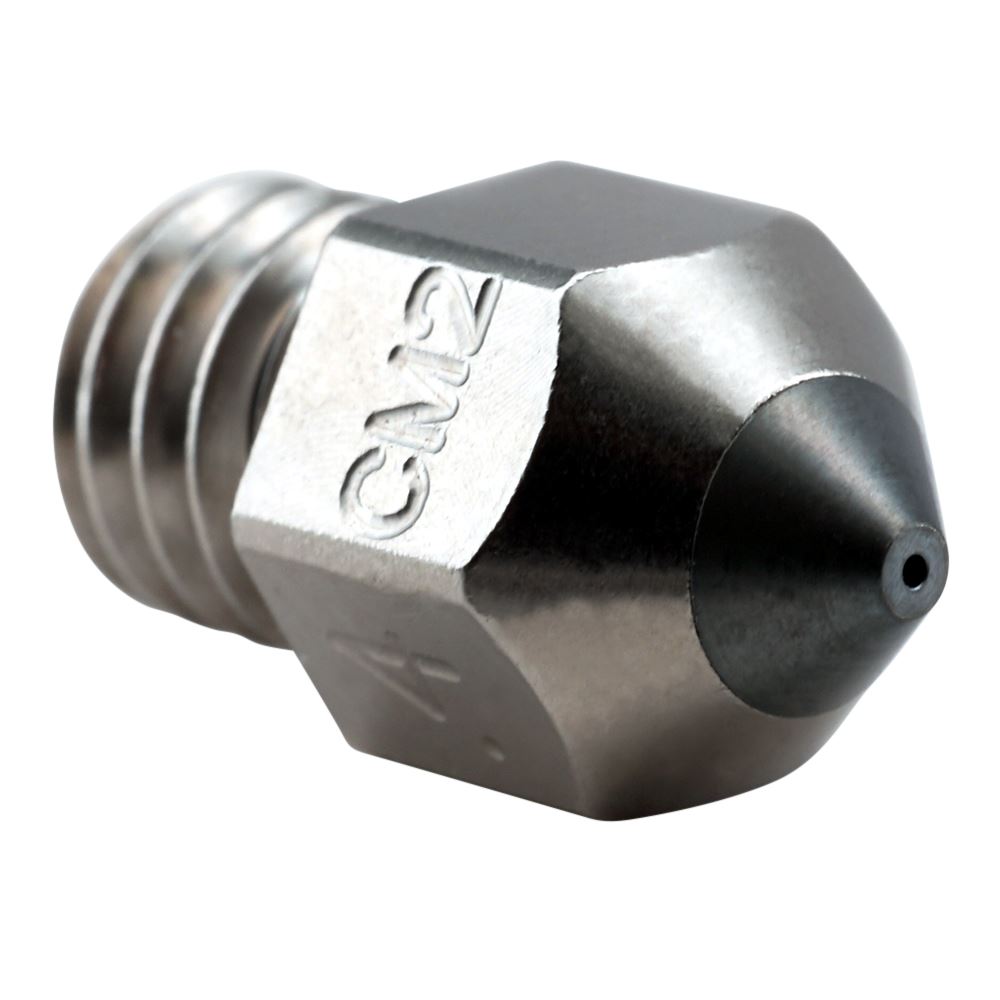 Micro Swiss CM2 - 0.4mm MK8 Nozzle Copper Core, M2 Hardened Steel Tip ...