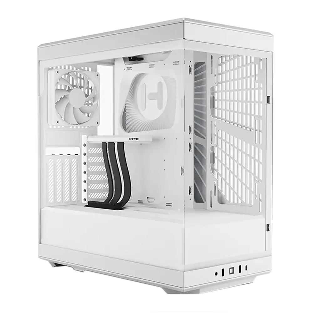 HYTE Y40 Tempered Glass ATX Mid-Tower Computer Case - Snow White ...