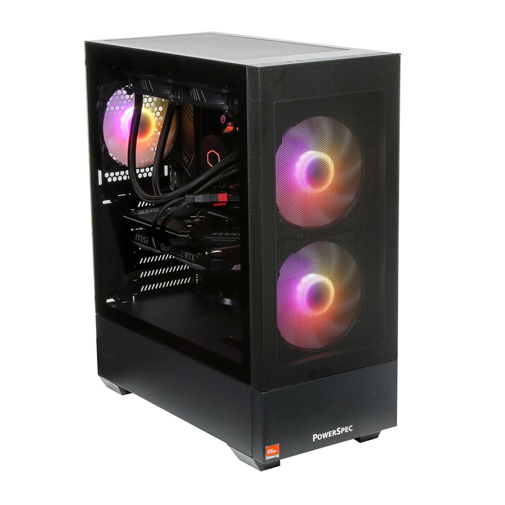 PowerSpec G717 Gaming PC Platinum Collection; AMD Ryzen 7 7800X3D 4 ...
