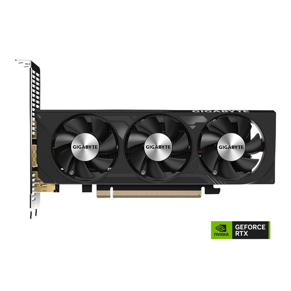 Gigabyte NVIDIA GeForce RTX 4060 Low Profile Overclocked Triple Fan 8GB ...