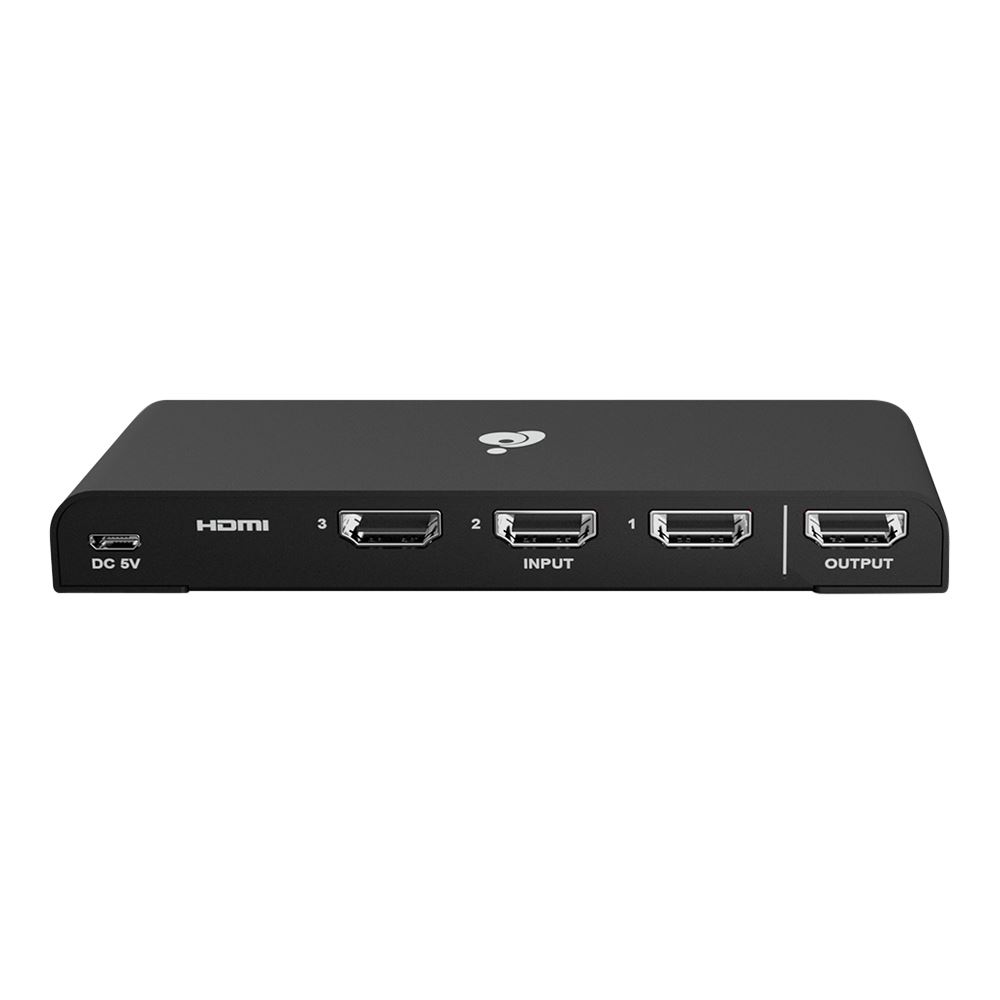 IOGear 3-Port True 4K UltraHD HDMI Switch - Micro Center
