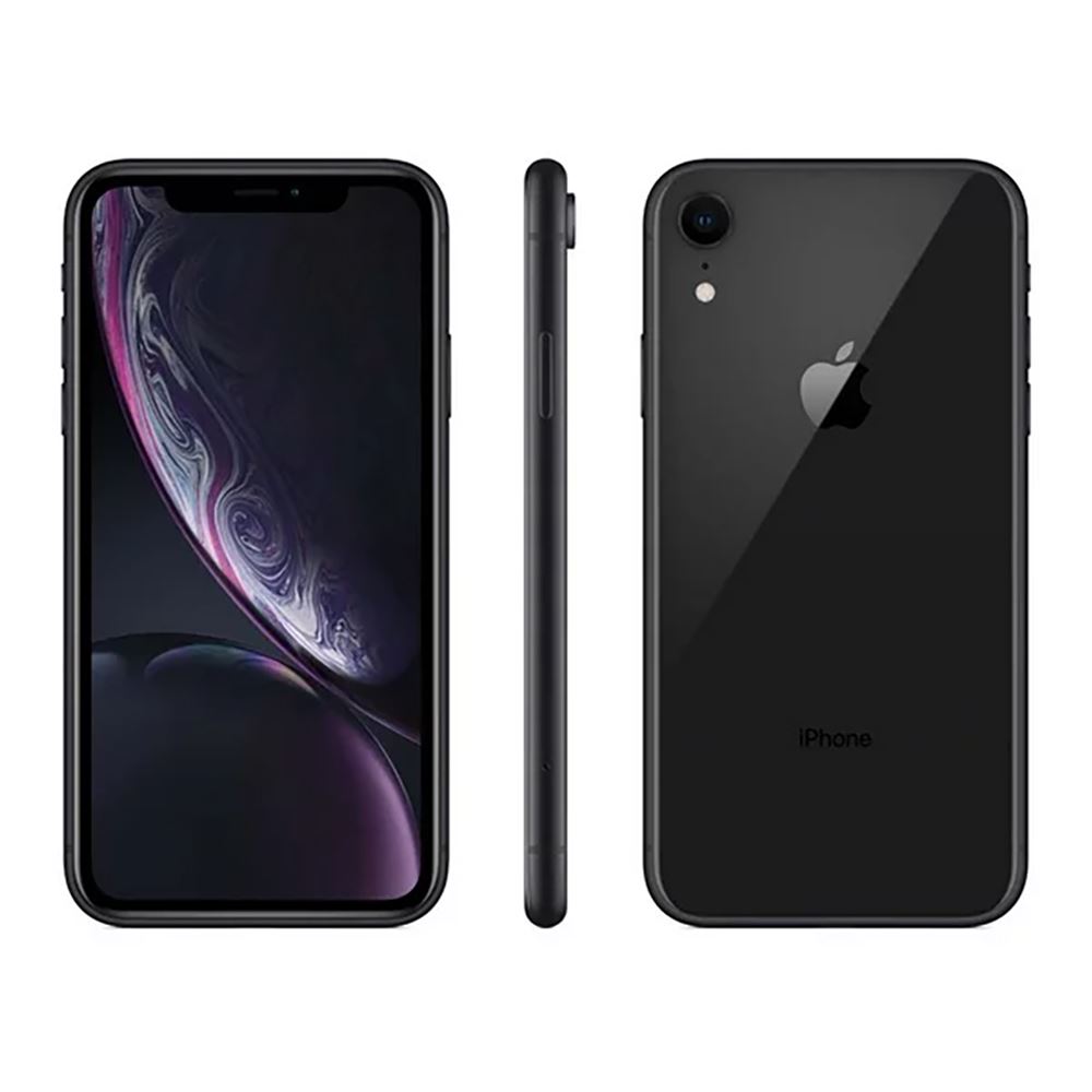 Apple iPhone XR Unlocked 4G LTE - Black (Refurbished) Smartphone; GSM ...