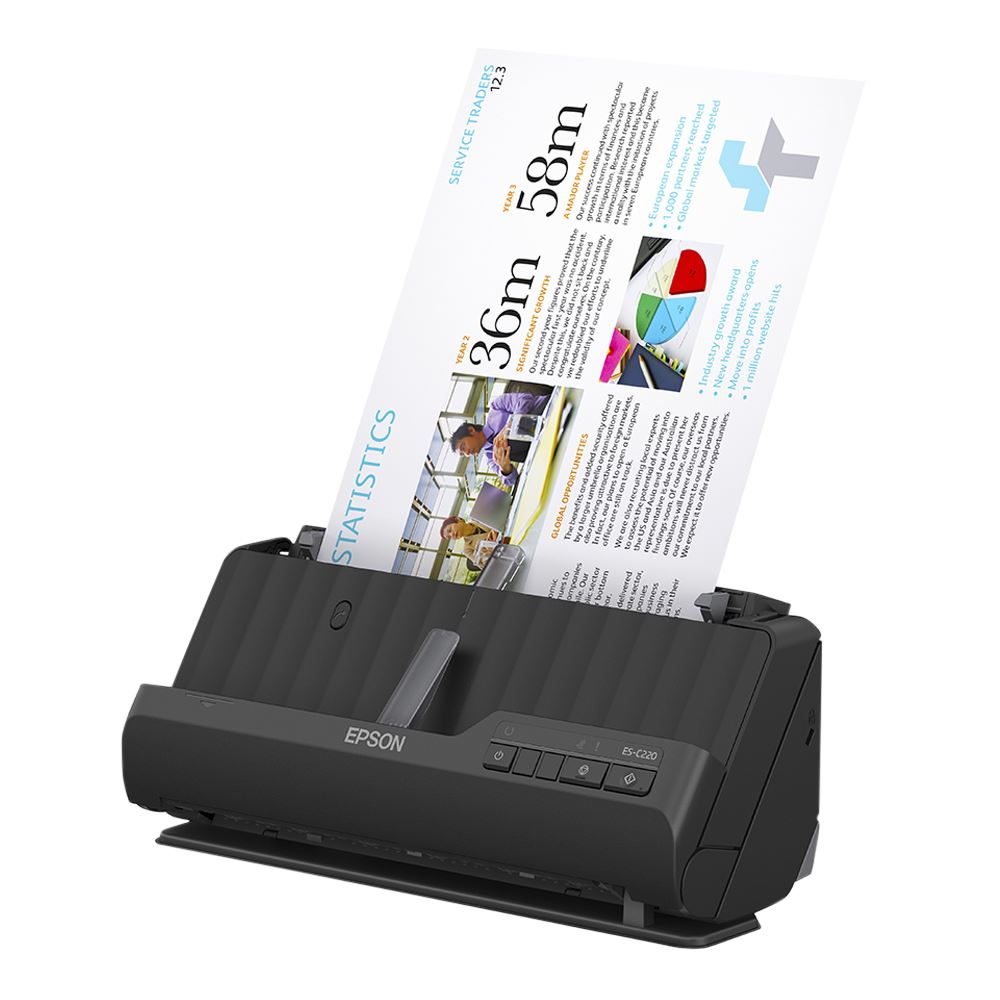 Epson WorkForce ES-C220 Compact Desktop Document Scanner - Micro Center