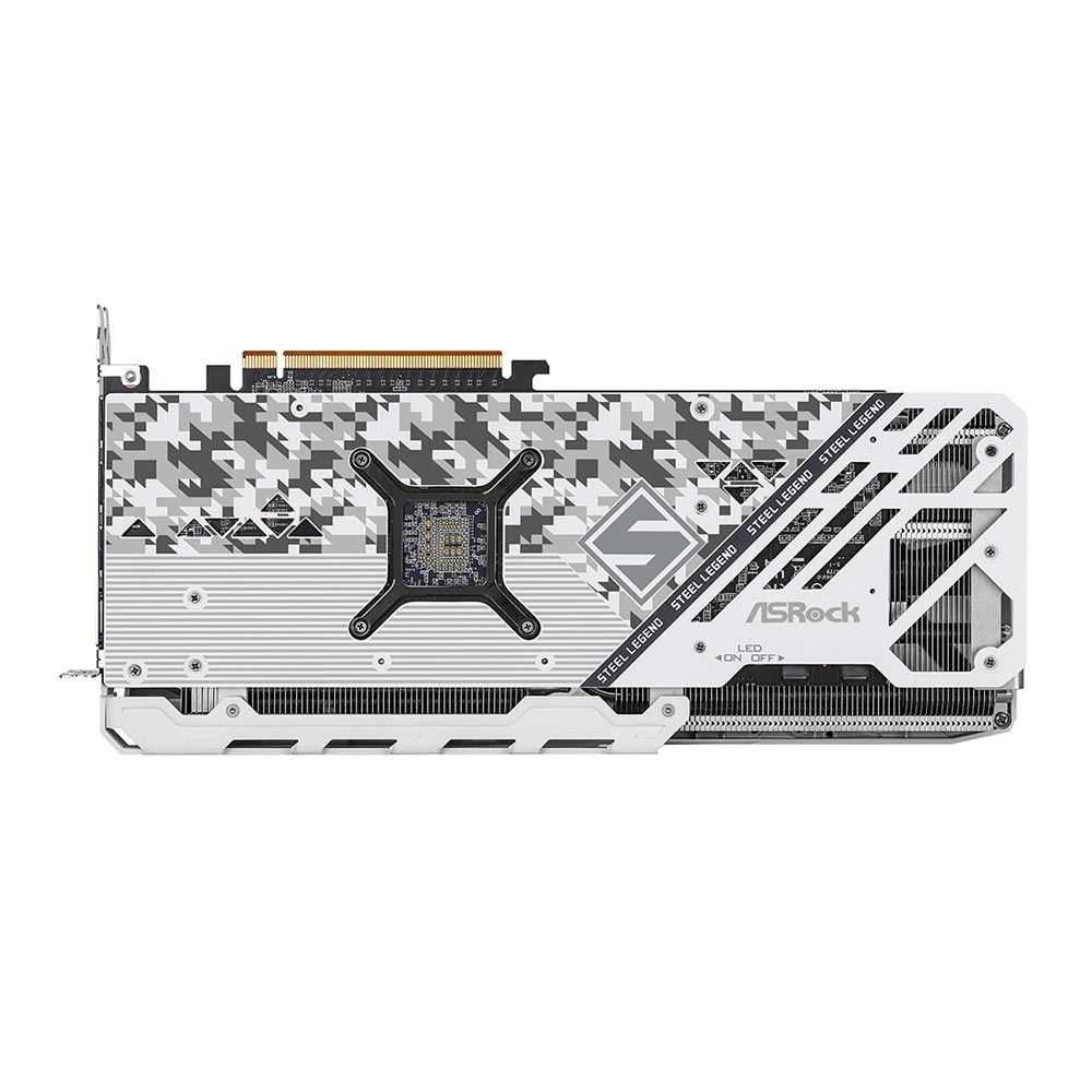 ASRock AMD Radeon RX 7800 XT Steel Legend RGB Overclocked Triple Fan ...