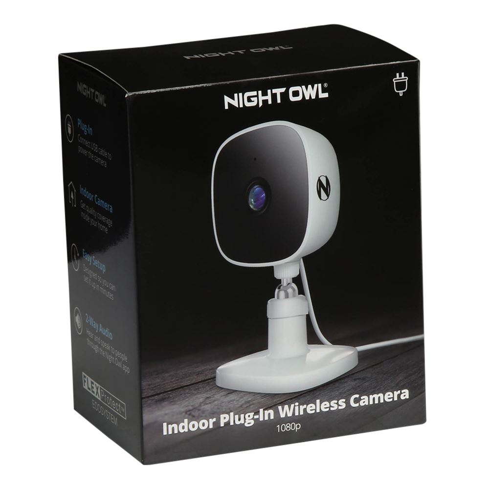 Night Owl CAM-FWIP2-IN HD Security Camera; Indoor; 1080p Resolution ...