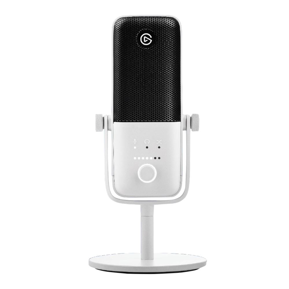 Elgato Wave 3 USB C Condenser Microphone - White; Cardioid Polar ...