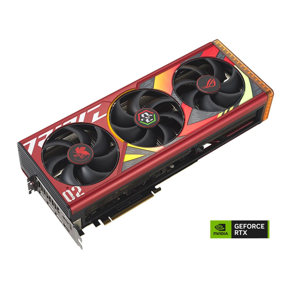 ASUS NVIDIA GeForce RTX 4090 EVA-02 Edition Overclocked Triple Fan 24GB ...