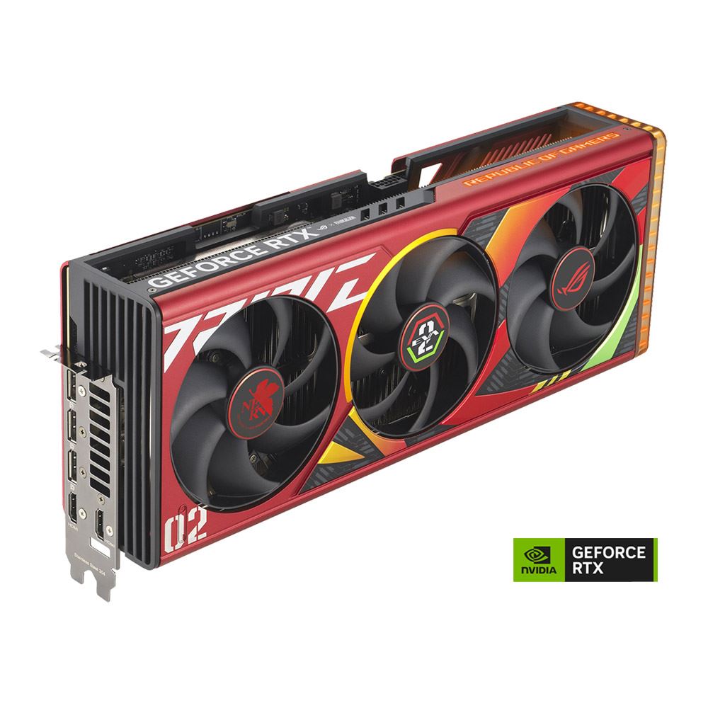 ASUS NVIDIA GeForce RTX 4090 EVA-02 Edition Overclocked Triple Fan 24GB ...