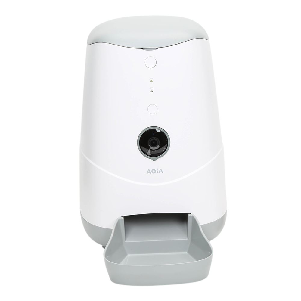 AQiA AQiA Smart Pet Feeder with Camera; 3.7L Capacity; 1080P FHD Video ...