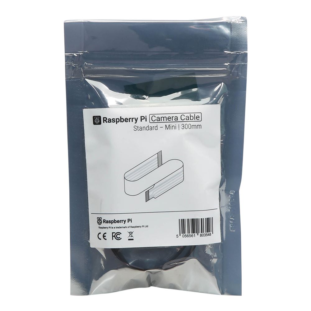 Raspberry Pi 5 Camera Cable - 300mm - Micro Center