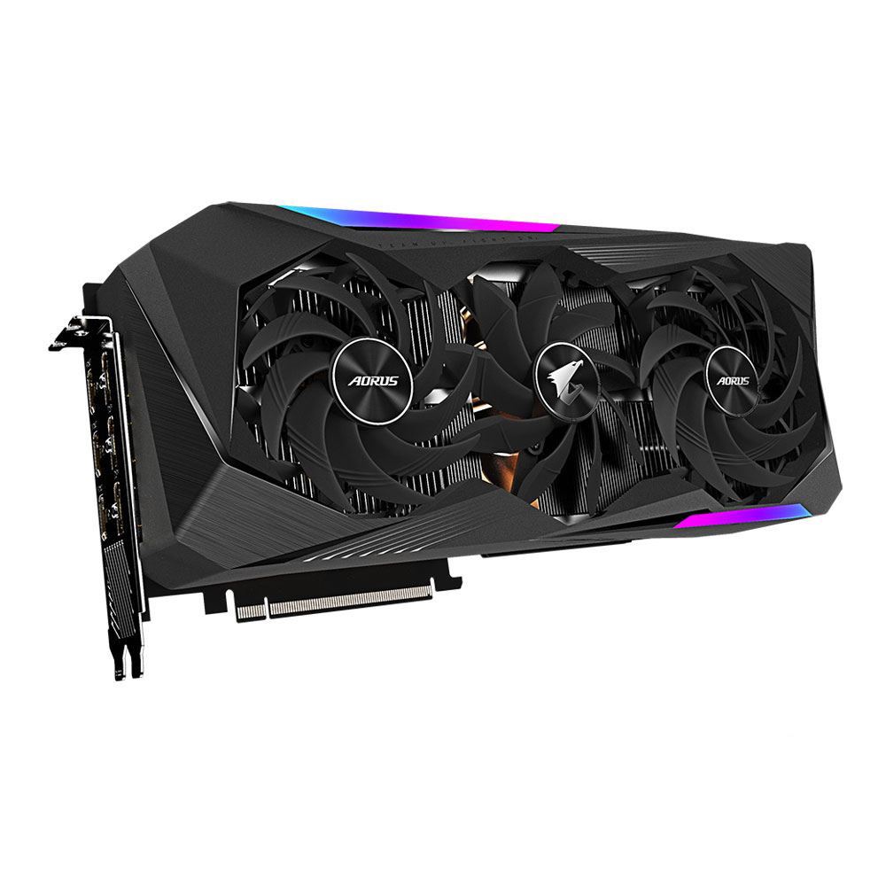Gigabyte NVIDIA GeForce RTX 3070 Ti AORUS Master Overclocked Triple-Fan ...