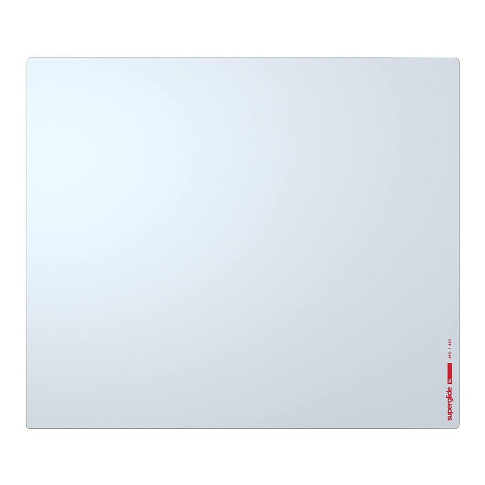 pulsar Superglide Premium Glass Mouse Pad White - Micro Center