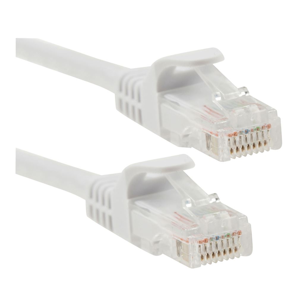 PPA 25 Ft. Cat 6 Molded Snagless Ethernet Cable - White - Micro Center