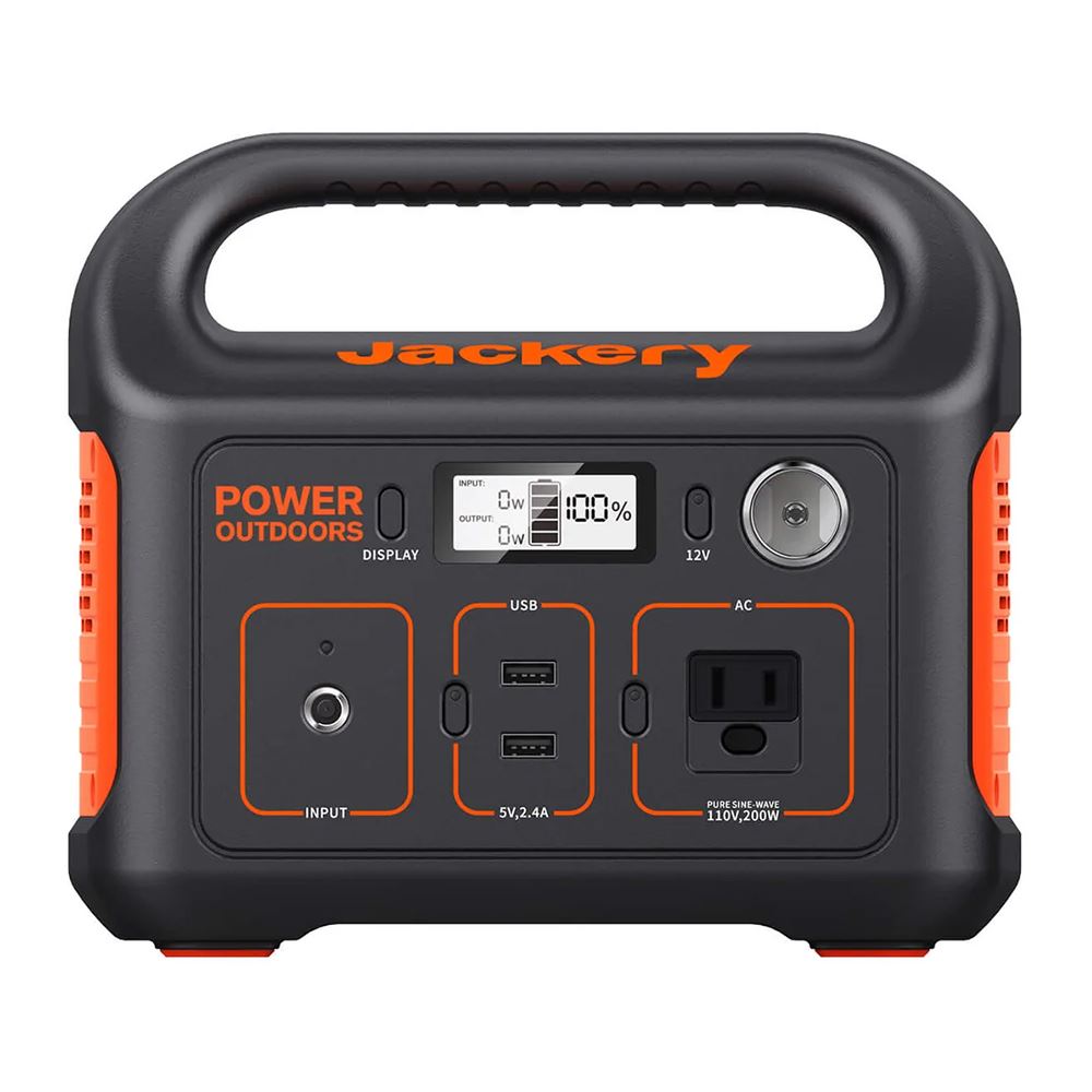 Jackery Explorer Portable Power Station 290; 290Wh; 110V/200W AC Outlet ...