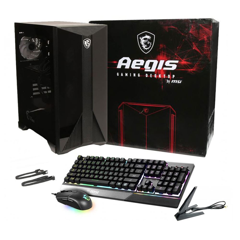 MSI Aegis RS 14NUF7-631US Gaming PC; Intel Core i7 14th Gen 14700KF 2 ...