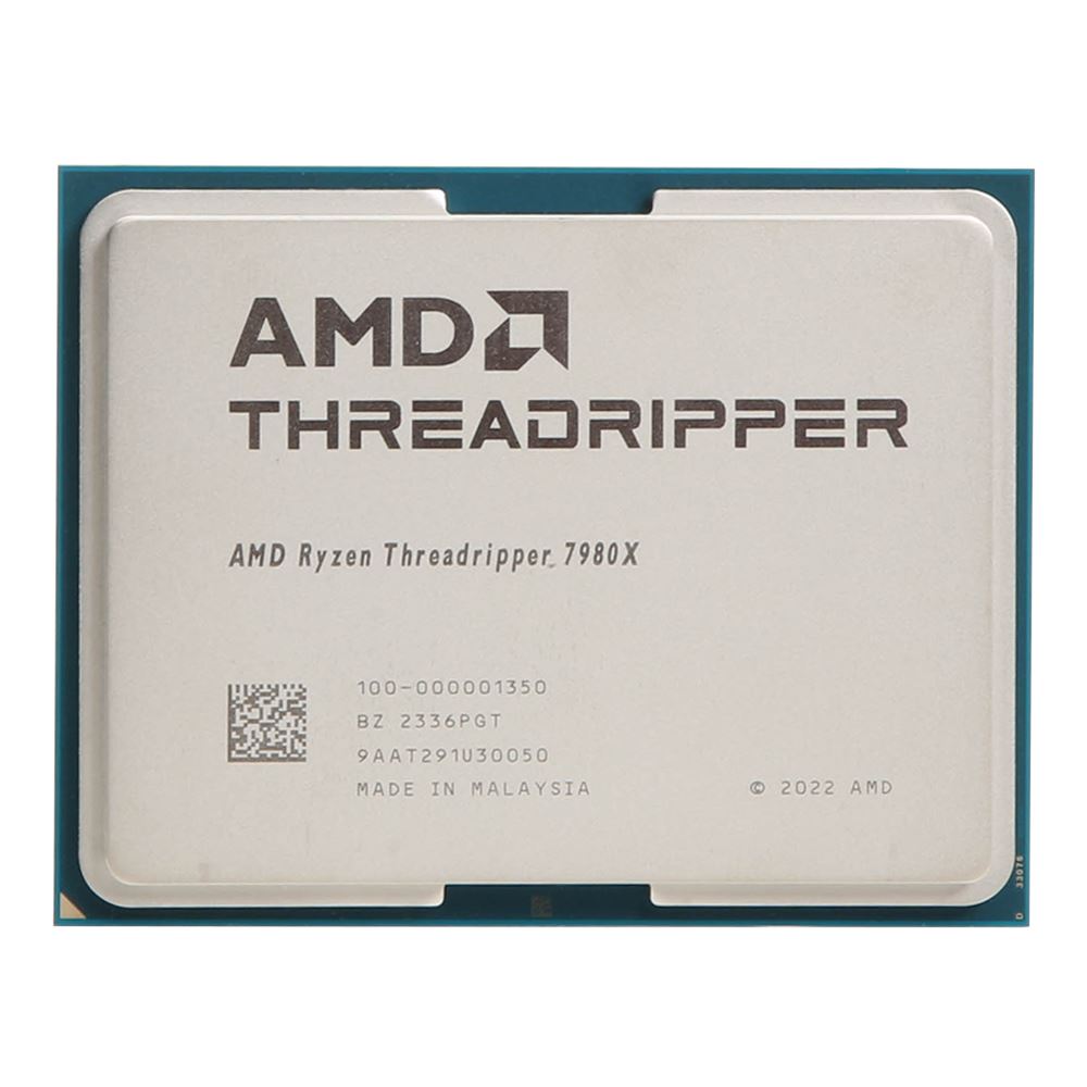 AMD Ryzen Threadripper 7980X Storm Peak 3.2GHz 64-Core sTR5 Boxed ...
