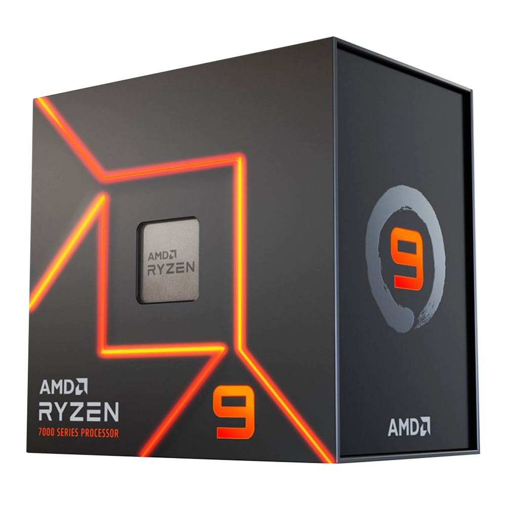 AMD Ryzen 9 7900X Raphael AM5 4.7GHz 12-Core Boxed Processor - Heatsink ...
