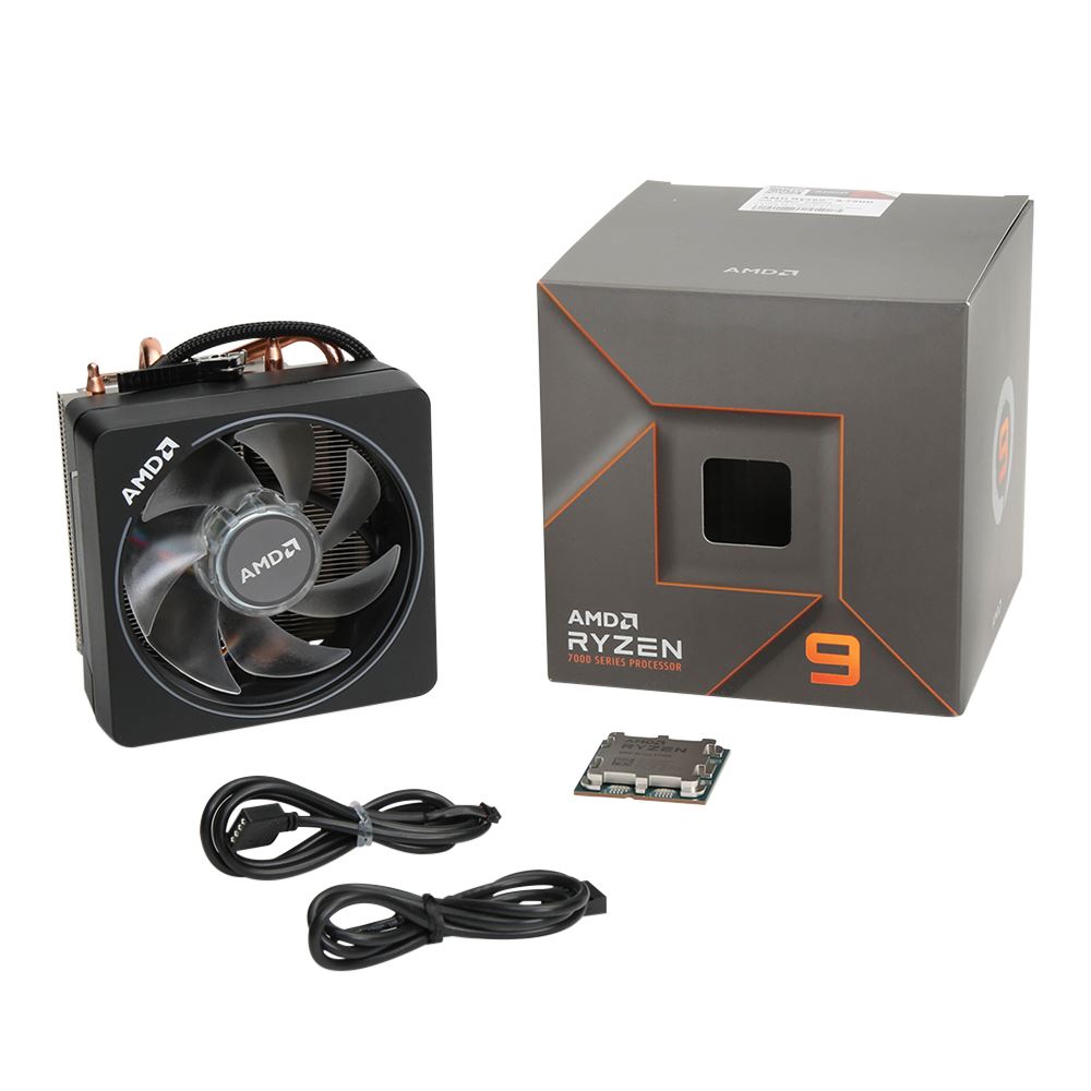 AMD Ryzen 9 7900 Raphael AM5 3.7GHz 12-Core Boxed Processor - Wraith ...
