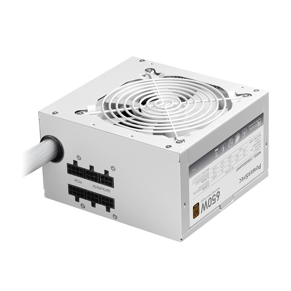PowerSpec CW 650 Watt 80 Plus Bronze ATX Semi-Modular Power Supply ...