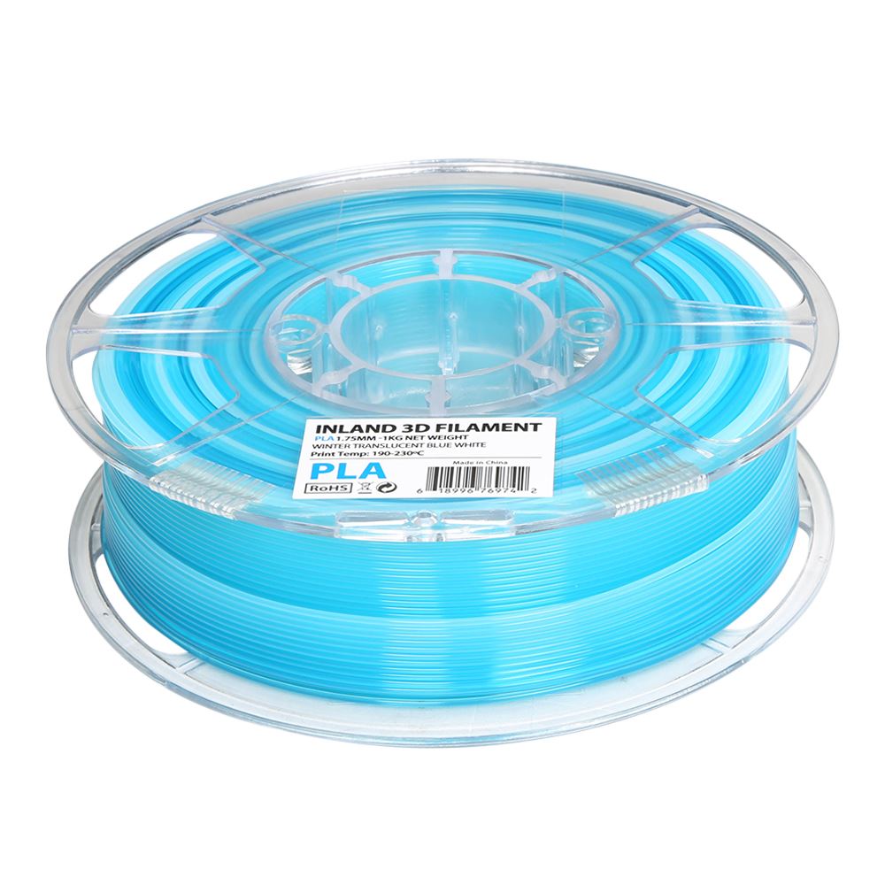 Inland 1.75mm PLA Translucent 3D Printer Filament Seasons Gradient ...