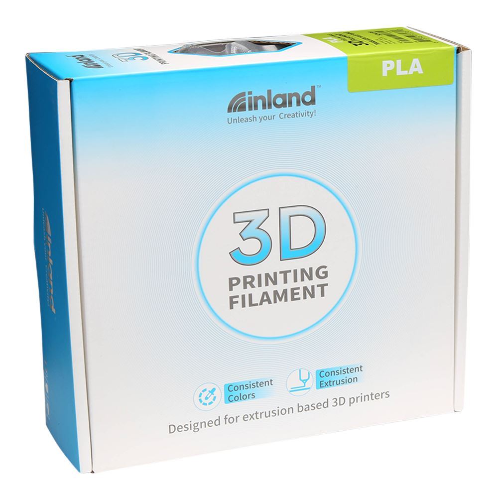 Inland 1.75mm PLA Translucent 3D Printer Filament Gradient Color 1.0 kg ...