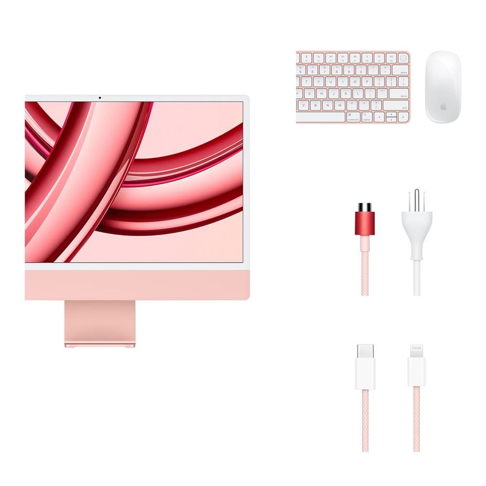 Apple iMac 24" MQRD3LL/A 24" (Late 2023) All-in-One Desktop Computer ...