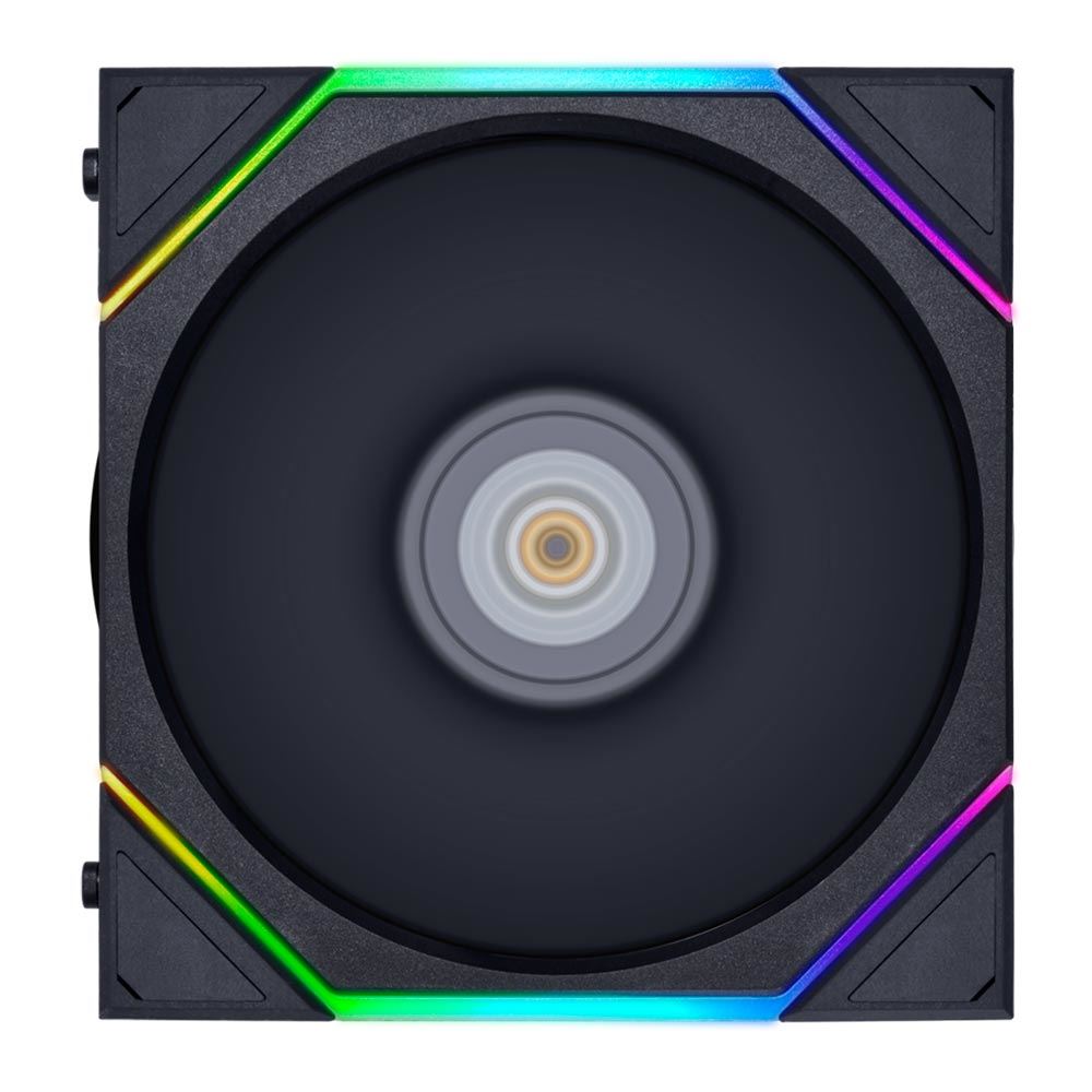 Lian Li TL LED Regular Fluid Dynamic Bearing 120mm Case Fan - Black 3 ...