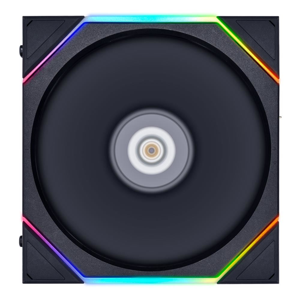 Lian Li TL LED Reverse Fluid Dynamic Bearing 140mm Case Fan - Black ...