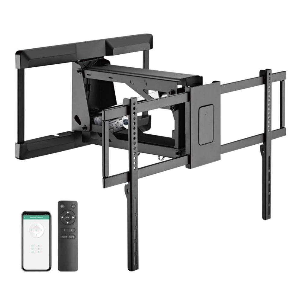 Inland Motorized Remote and Tuya Control Pull TV Mount with Automated ...