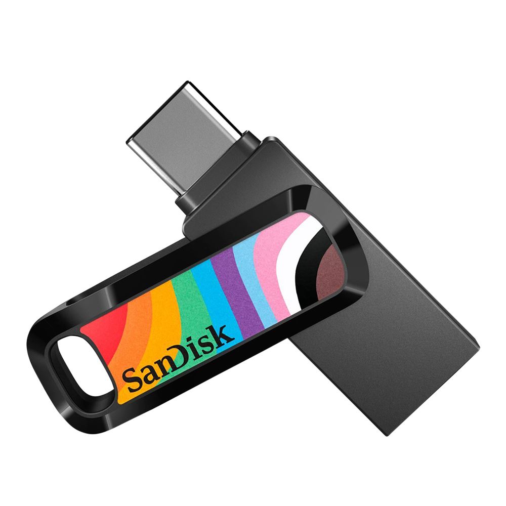 SanDisk 128GB Dual Drive Go SuperSpeed+ USB 3.2 (Gen 1) Flash Drive ...