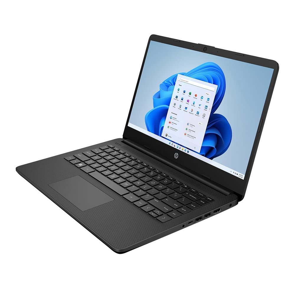 HP 14-fq1035cl 14" Laptop Computer (Refurbished) - Jet Black; AMD Ryzen ...