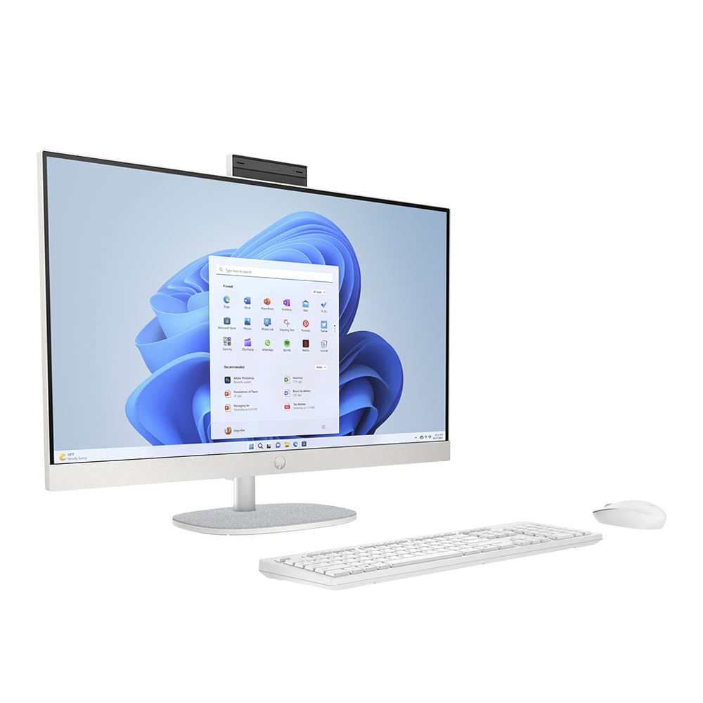 HP 27-cr0057c 27" All-in-One Desktop Computer (Refurbished); Intel Core ...