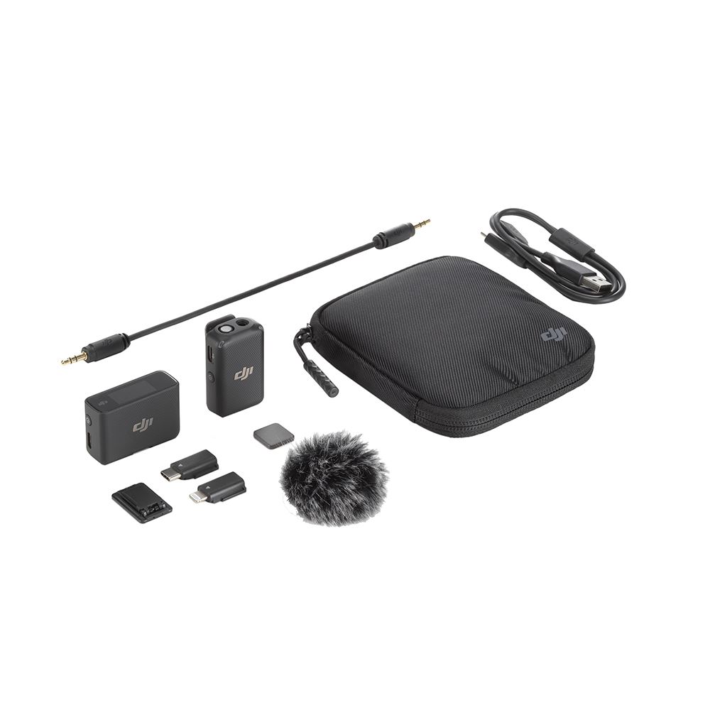 DJI Mic 2 2-Person Wireless Lavalier Microphone System/Recorder - 1 ...