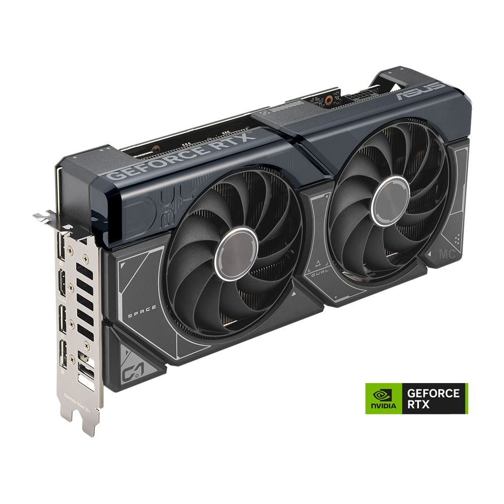 ASUS NVIDIA GeForce RTX 4070 Super Dual Overclocked Dual Fan 12GB ...