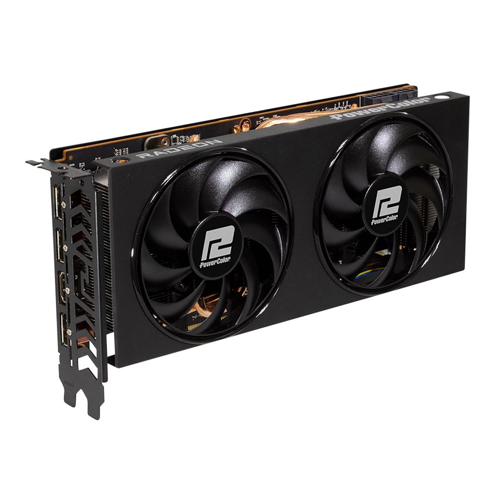 PowerColor AMD Radeon RX 6750 XT Fighter Dual Fan 12GB GDDR6 PCIe 4.0 ...