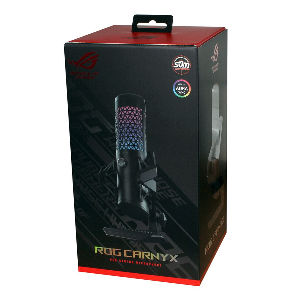ASUS ROG Carnyx USB Gaming Condenser Microphone - Black - Micro Center