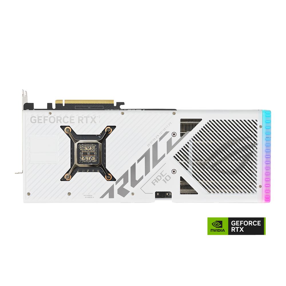 ASUS NVIDIA GeForce RTX 4080 Super ROG Strix White RGB Overclocked ...