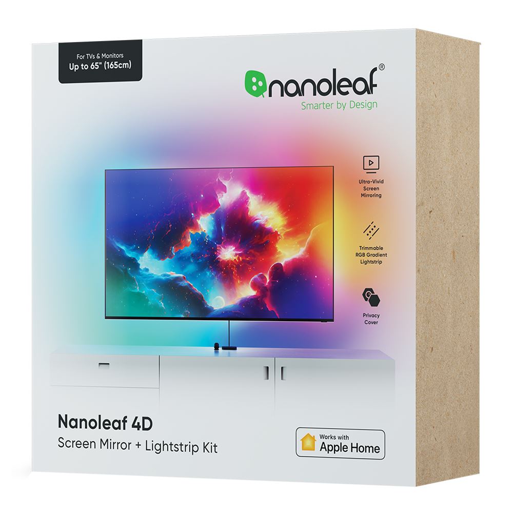 Nanoleaf 4D TV Screen Mirror Lightstrip - 4 Meters - Micro Center