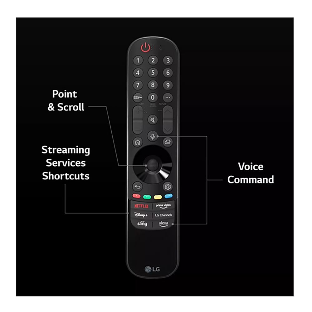 LG OLED77C4PUA 77" Class (76.8" Diag.) 4K Ultra HD Smart OLED TV; Self ...