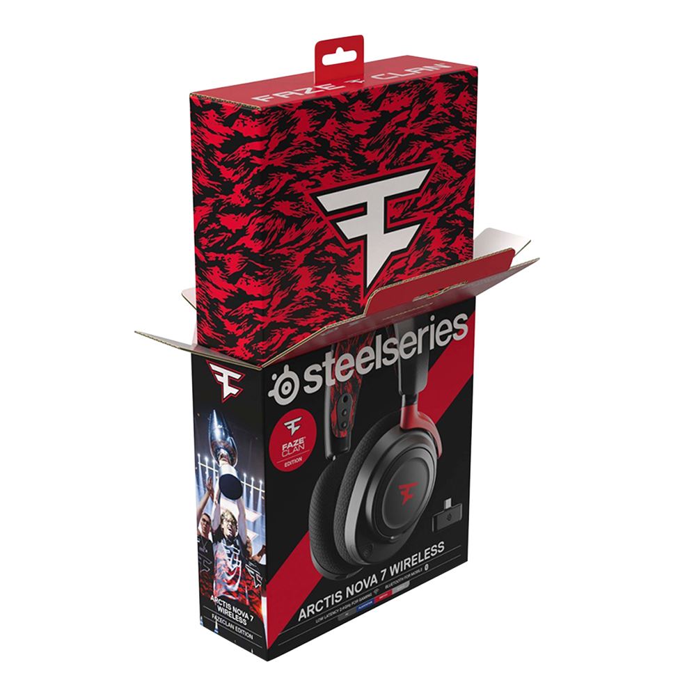 SteelSeries Arctis Nova 7 Wireless Gaming Headset FaZe Clan Limited ...