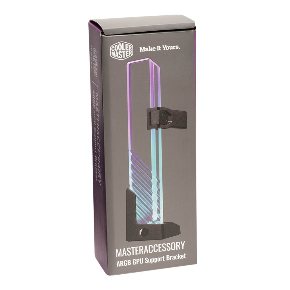 Cooler Master MasterAccessory ARGB GPU Holder Stand - Micro Center