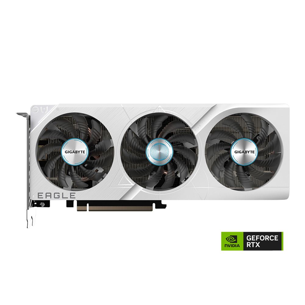 Gigabyte NVIDIA GeForce RTX 4060 Ti Eagle Ice Overclocked Triple Fan ...