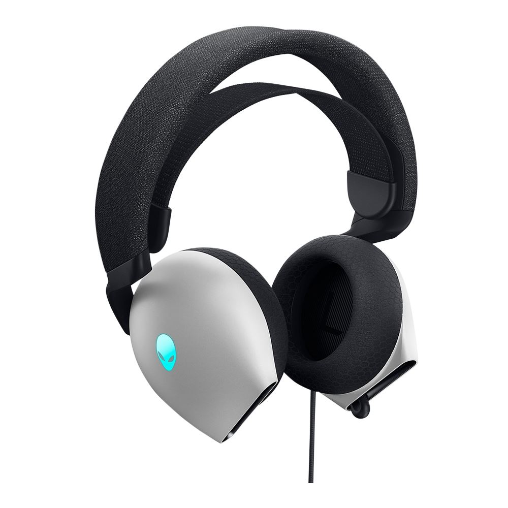 Dell Alienware Wired Gaming Headset AW520H (Lunar Light) - Micro Center