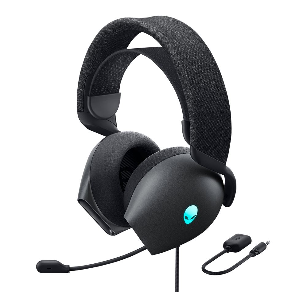 Dell Alienware Wired Gaming Headset AW520H (Dark Side of the Moon ...