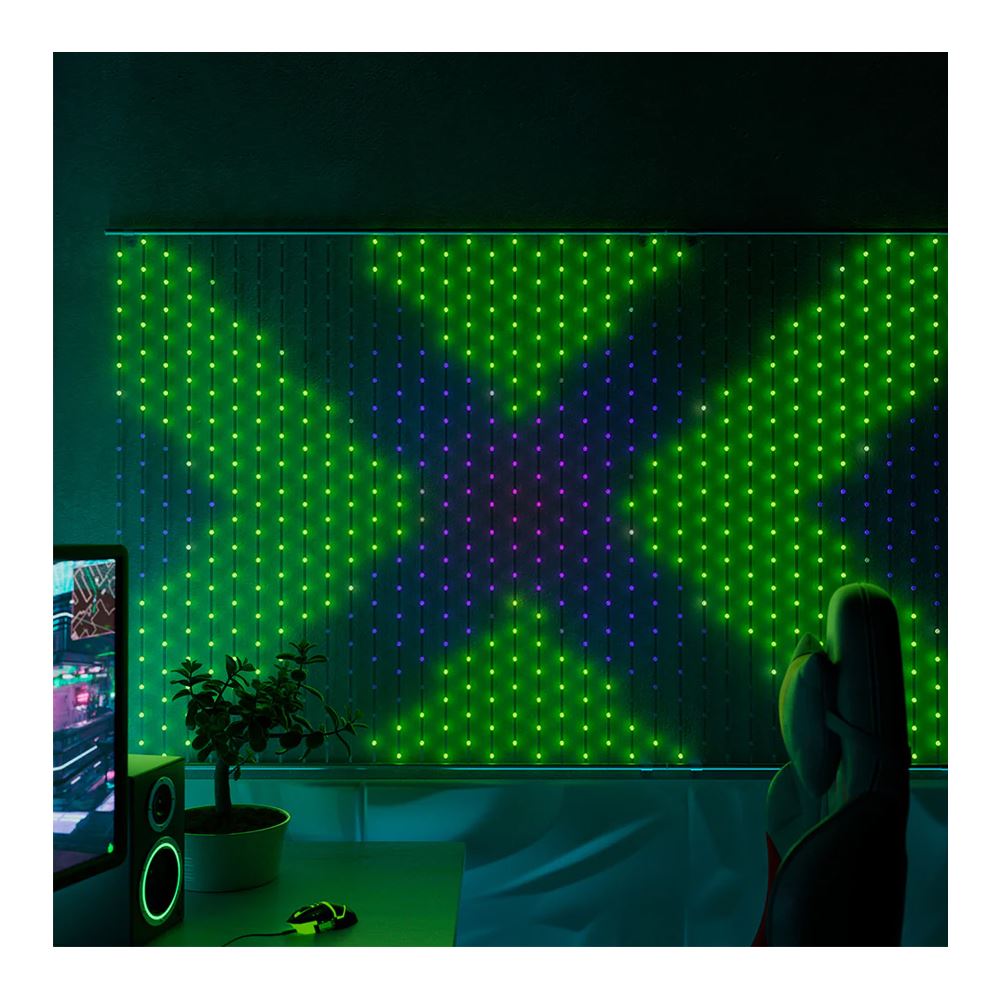 Matrix HD RGB LED Light Curtain - 7.9 x 1.6 feet - Micro Center