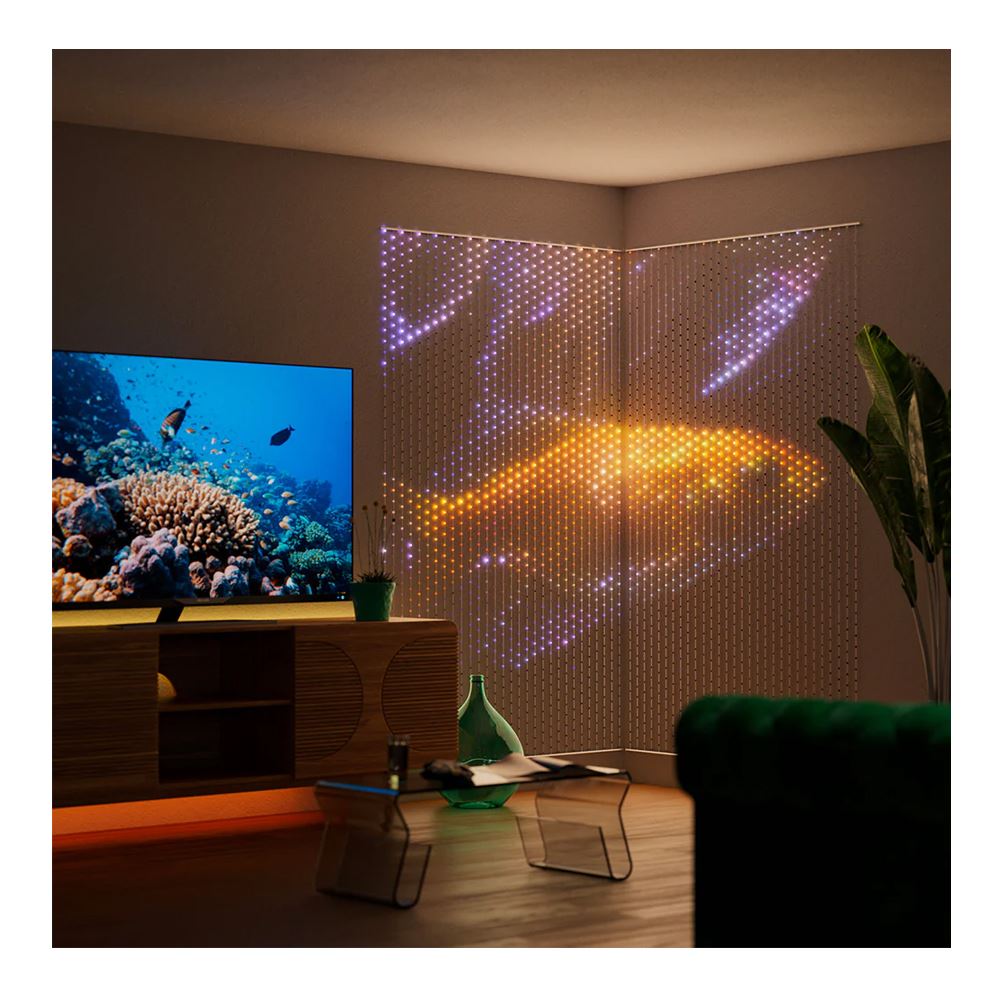 Matrix HD RGB LED Light Curtain - 7.9 x 1.6 feet - Micro Center