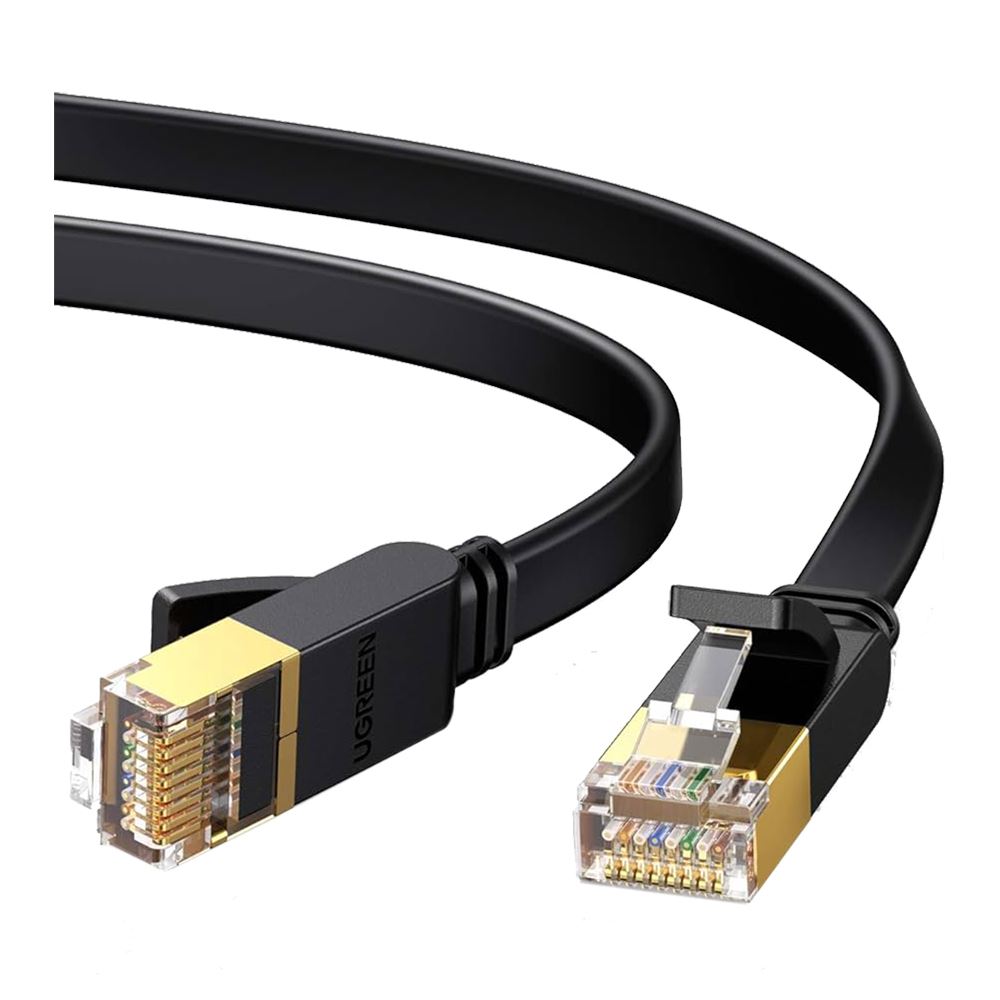 UGreen 6 Ft. CAT 6 Braided Ethernet Cable - Black - Micro Center