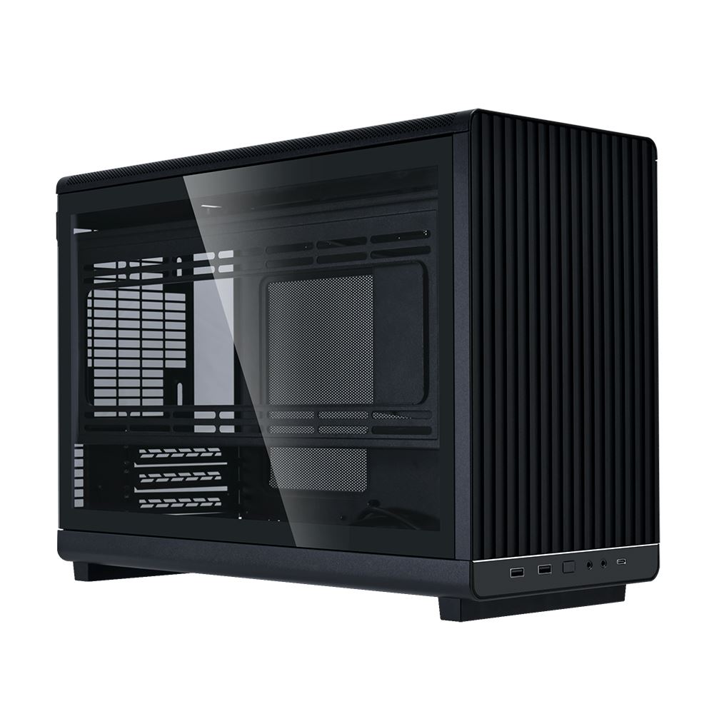 Lian Li A3 Left Glass Panel - Black - Micro Center